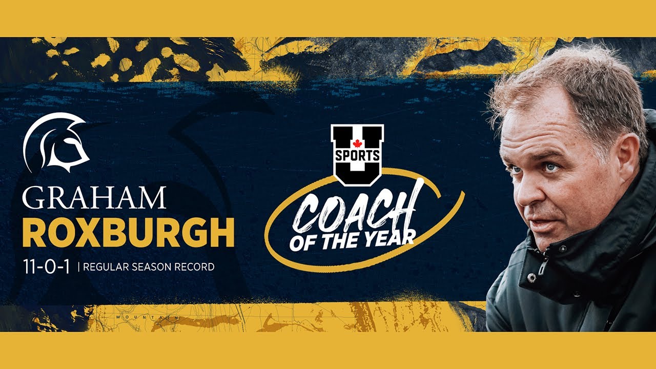 WSOC | U SPORTS Coach of the Year | Graham Roxburgh - YouTube