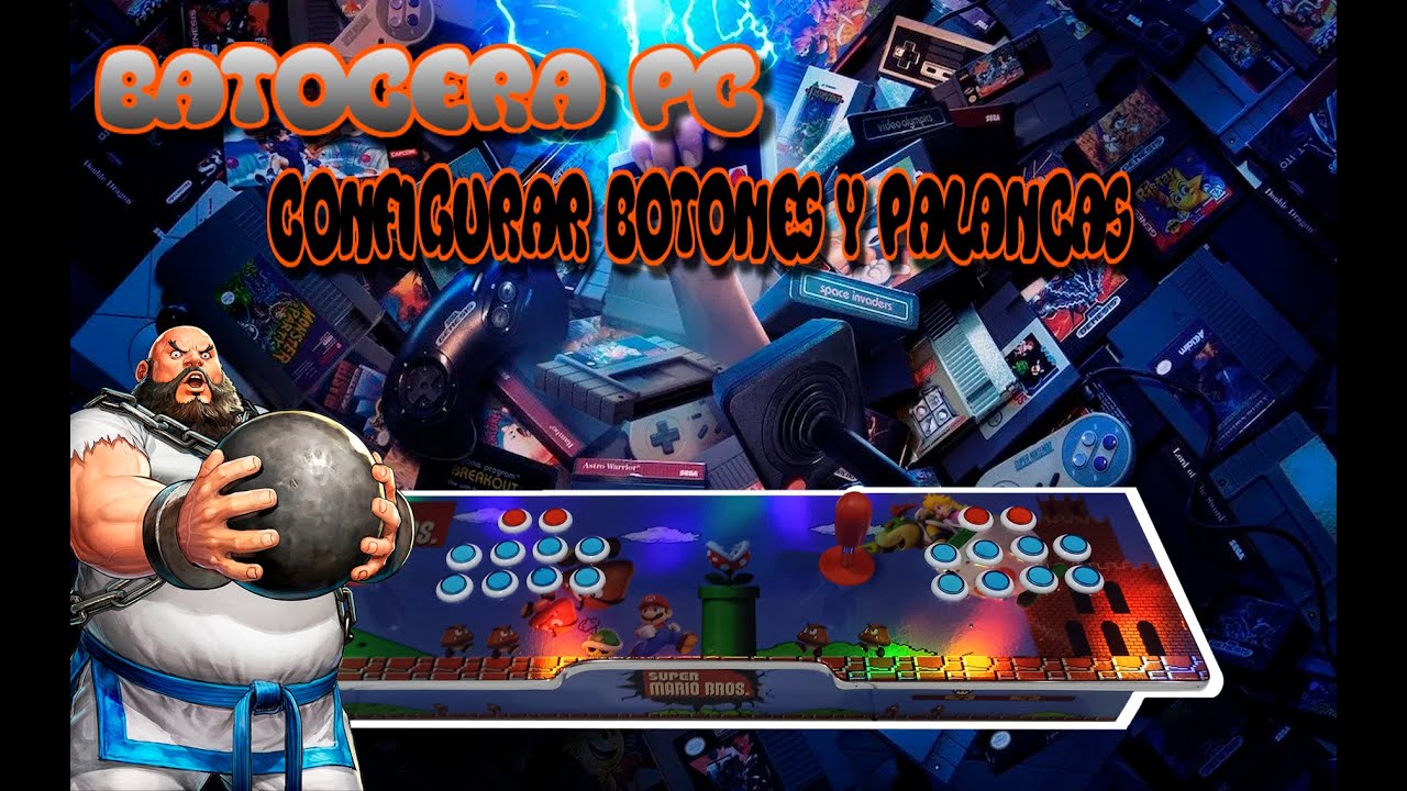 Tutorial!!! Configuracion de botones y palancas Tablero Arcade Batocera ...