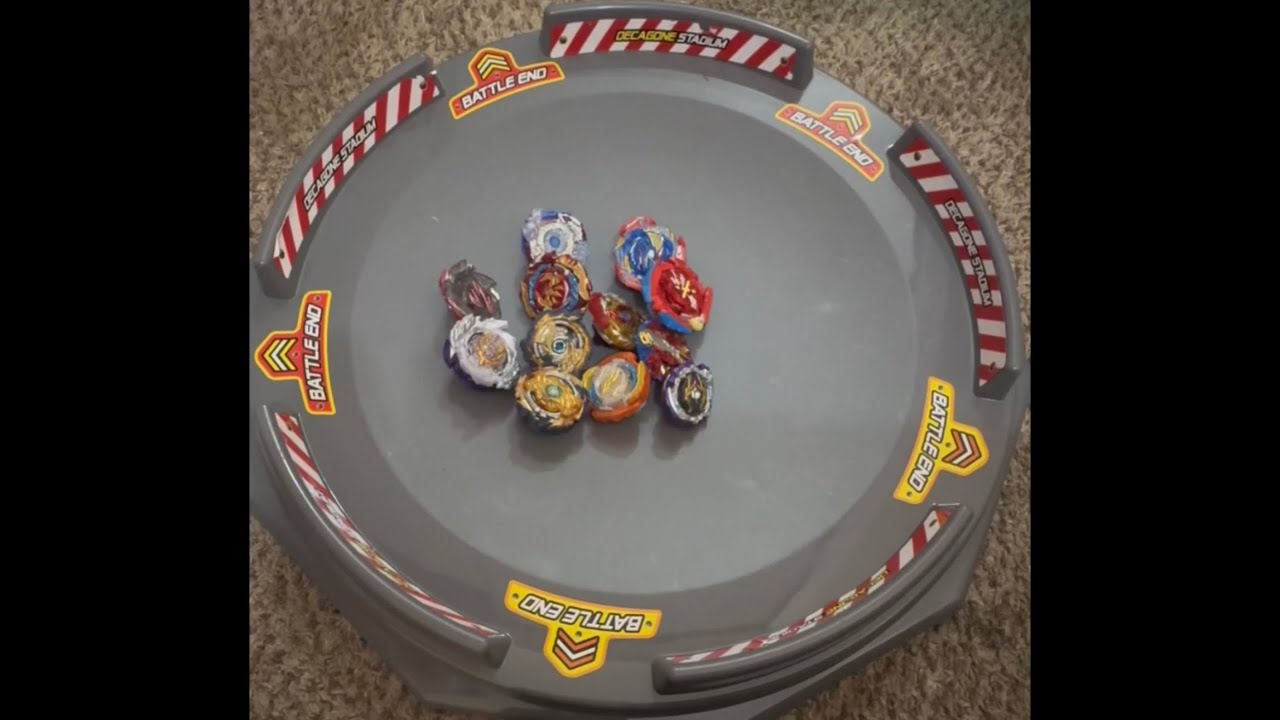 Left spin beyblade a VS Right spin beyblades! - YouTube