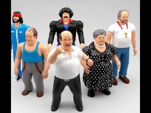 Action figure attori commedia all'italiana - YouTube