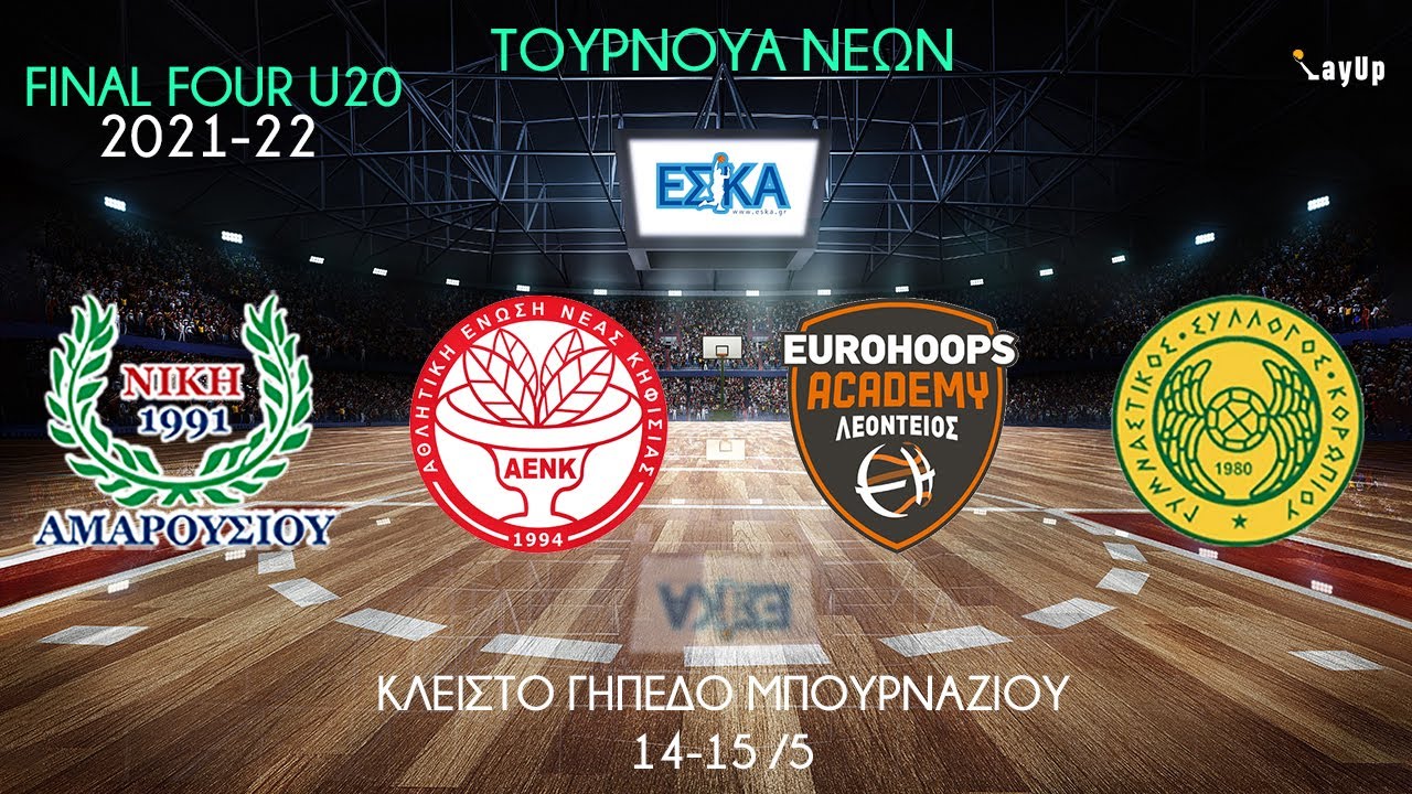 ΕΣΚΑ-Final Four Τουρνουά Νέων 2021-2022 ΤΕΛΙΚΟΙ - YouTube