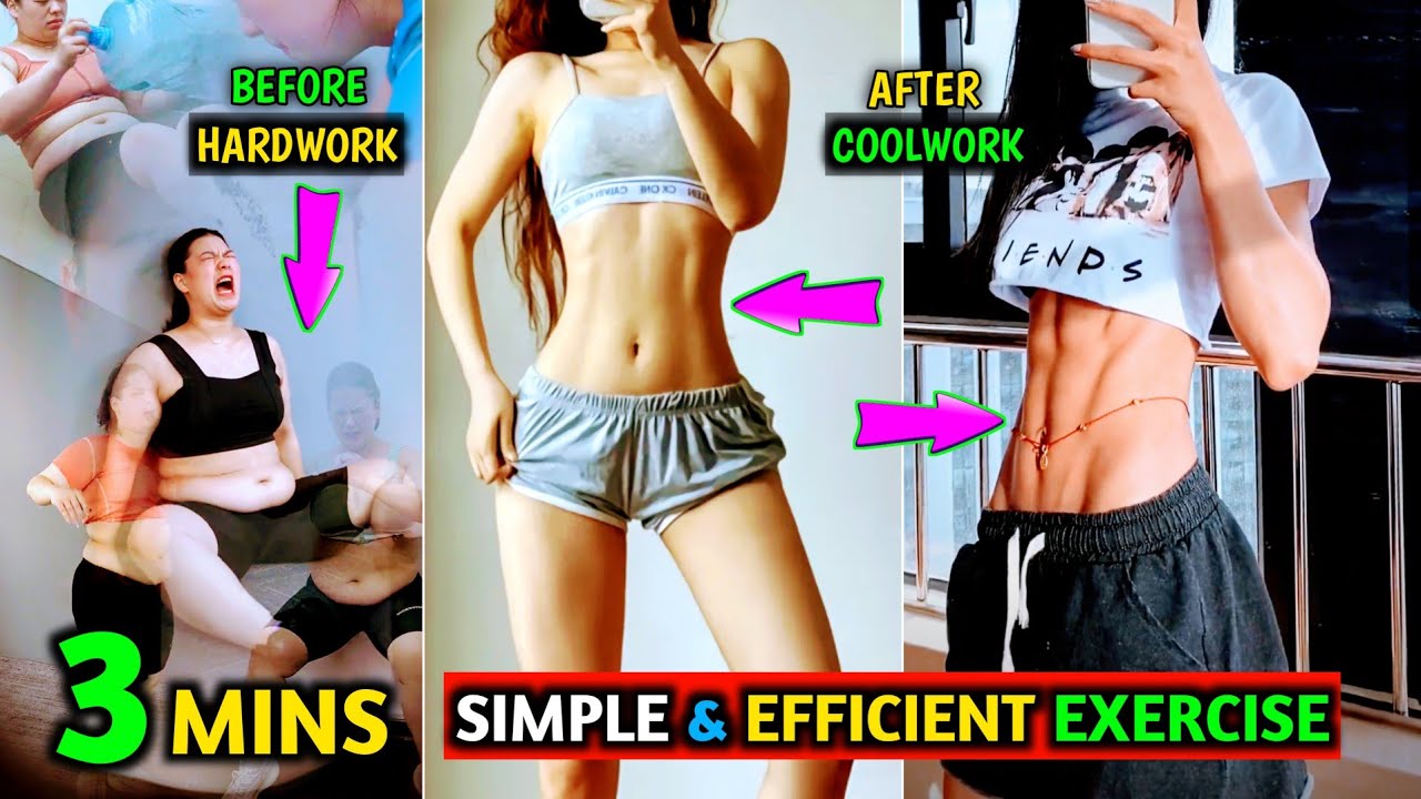 Simple & Efficient Exercise To Reduce Belly Fat| Belly Fat Burning Exercise - YouTube