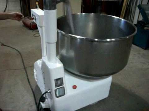 Diosna Diving Arm Mixer, Running - YouTube