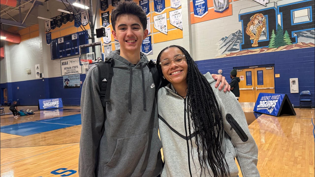 Aaron McMorran II (22) c/o 2028 Desert Pines vs Centennial - YouTube