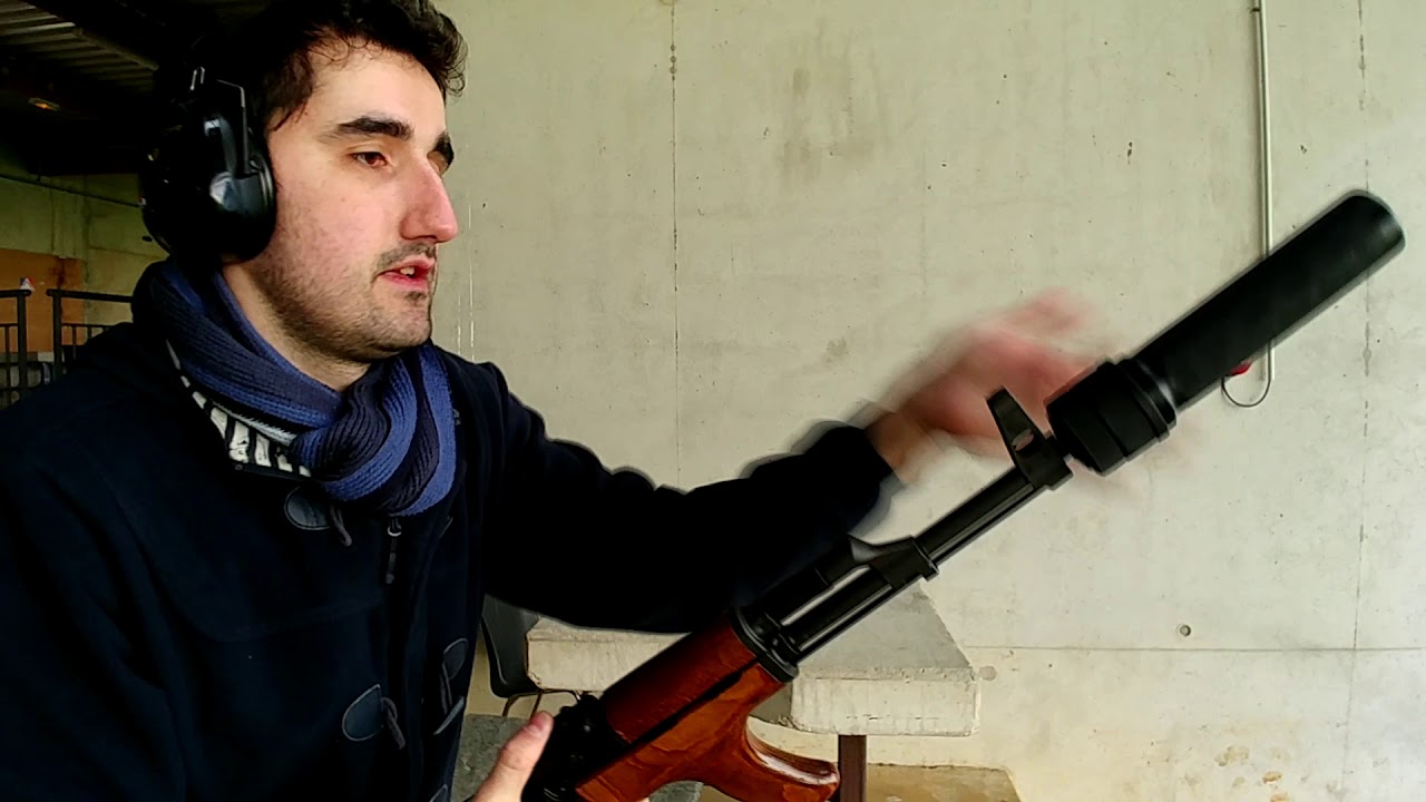 Polish AK47 ( Pioneer Arms Corp ) with Russian PBS Suppressor - YouTube