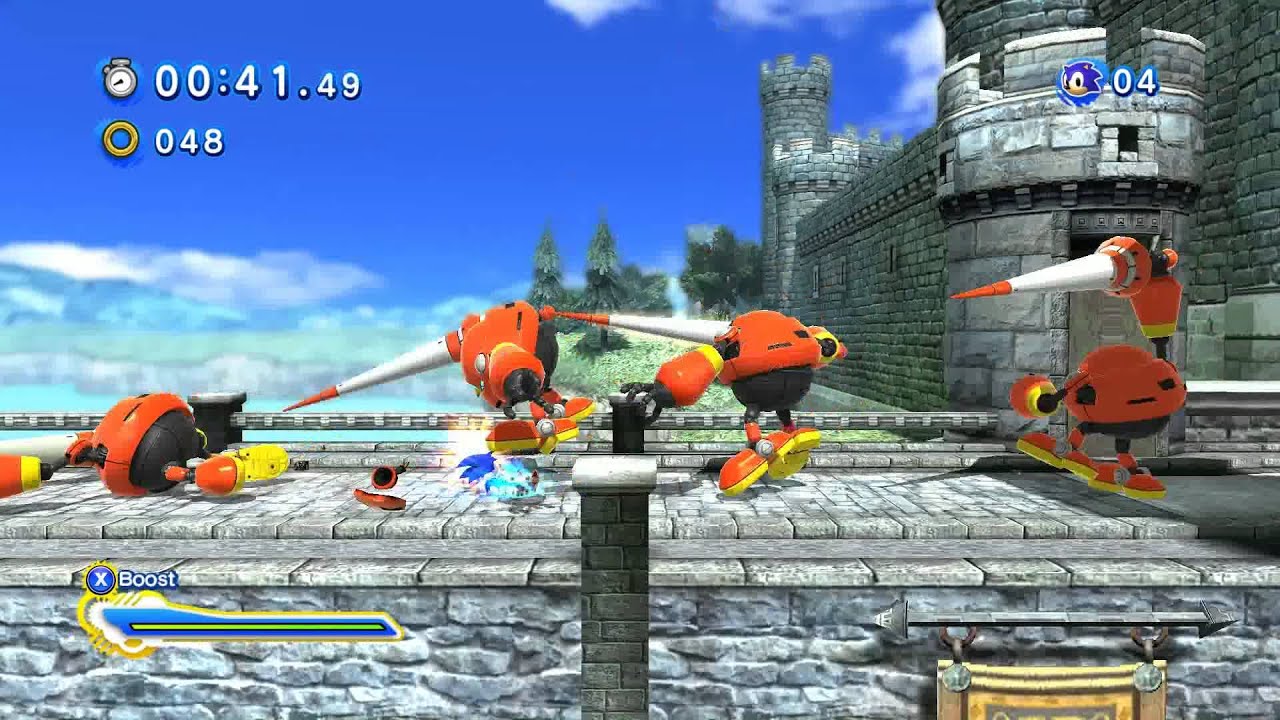 Sonic Generations - Camelot Castle - Preview 6 - YouTube