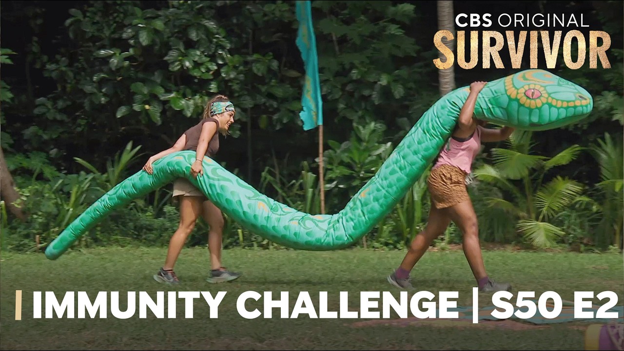 Survivor 50 Day 6 Immunity Reward Challenge | Episode 2 - YouTube