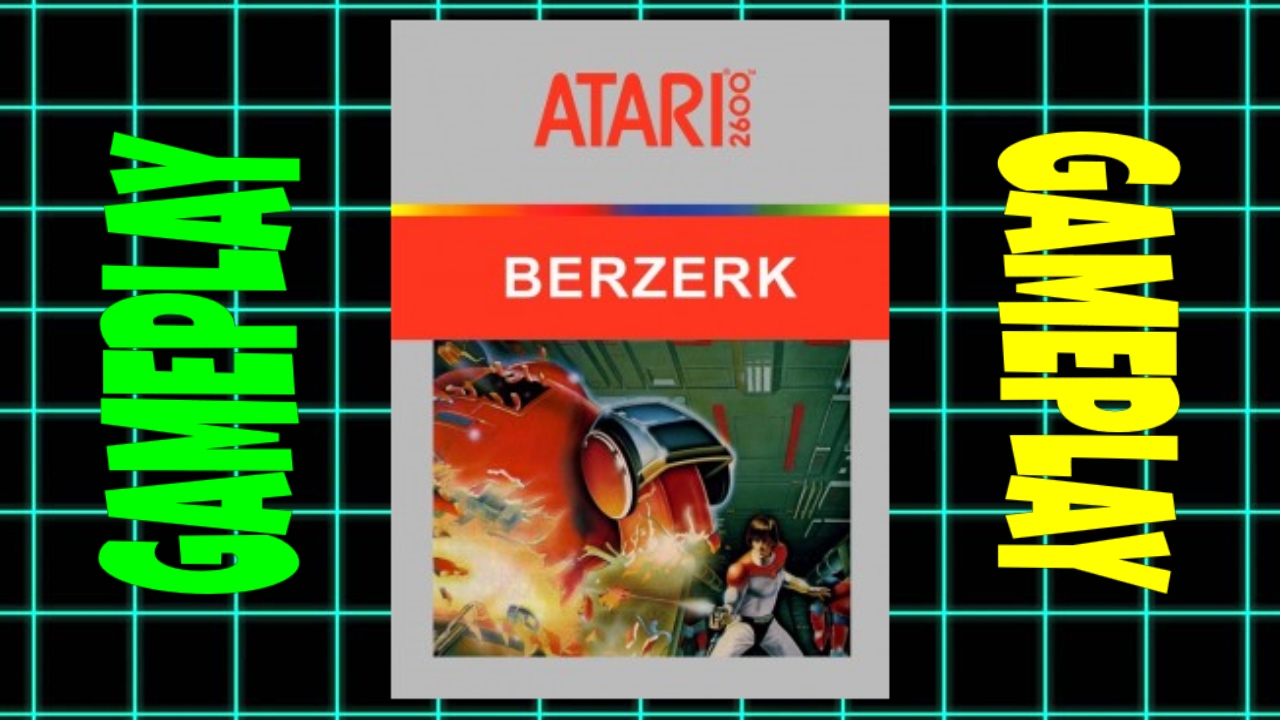 Berzerk ~ Atari 2600 ~ Gameplay ((Never played before)) - YouTube