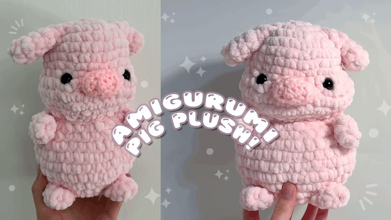 Pig Crochet Pattern Amigurumi Pig Crochet Pattern For Beginners Red