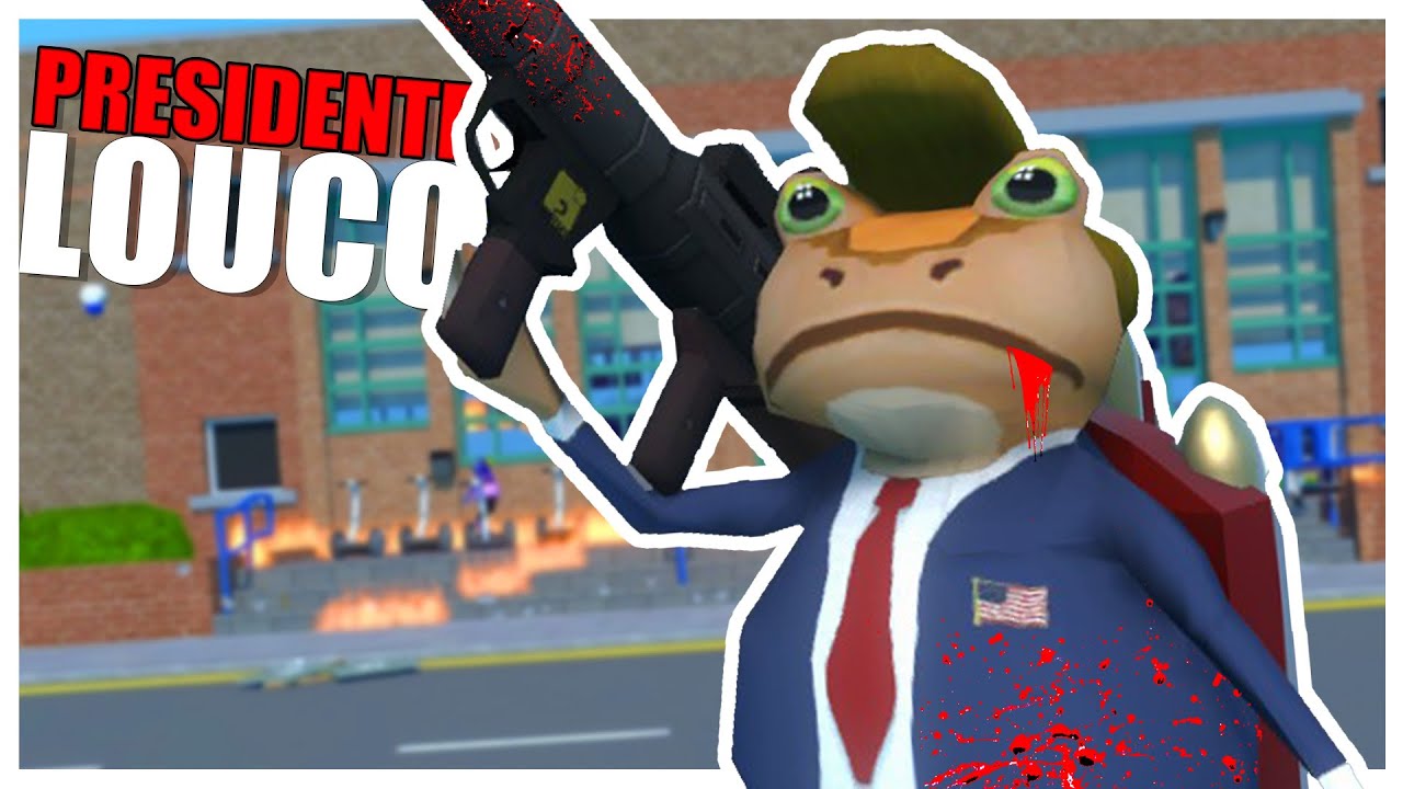 Trump virou PRESIDENTE no Amazing Frog TAMBEM?! - YouTube