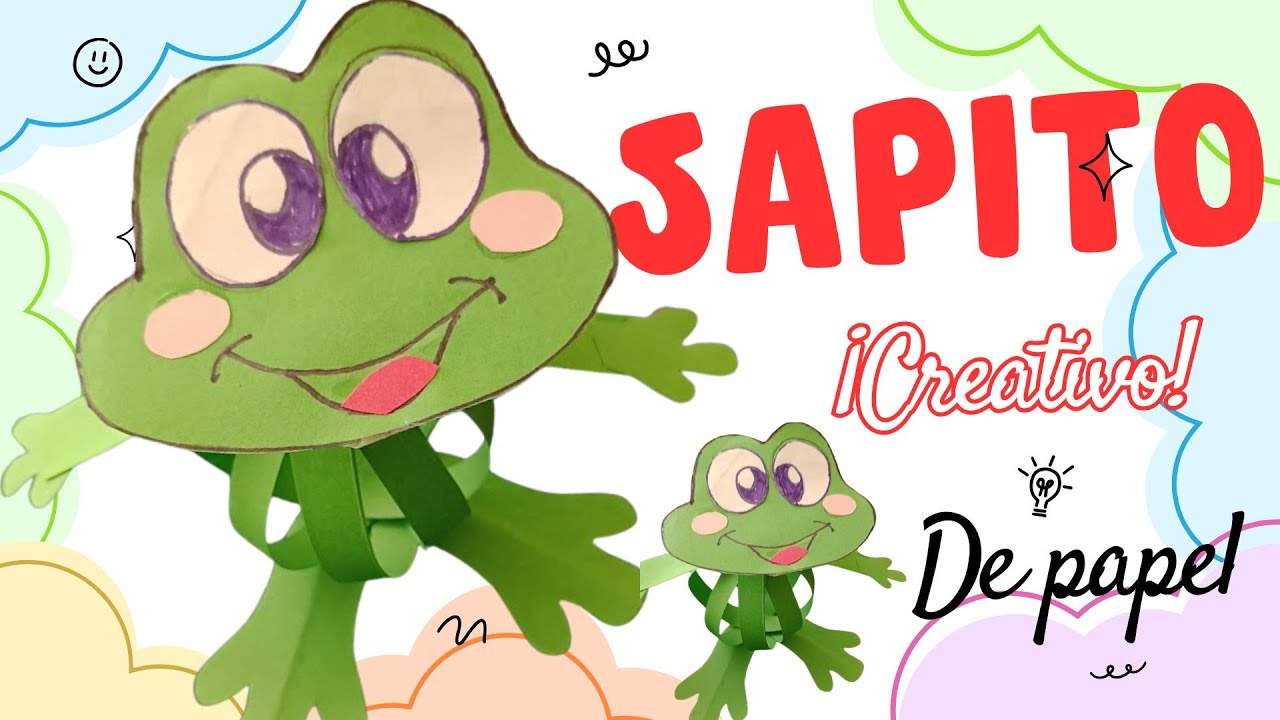 CÓMO HACER UN SAPITO DE PAPEL / DIY ¡FÁCIL! #diy #manualidadescreativas ...