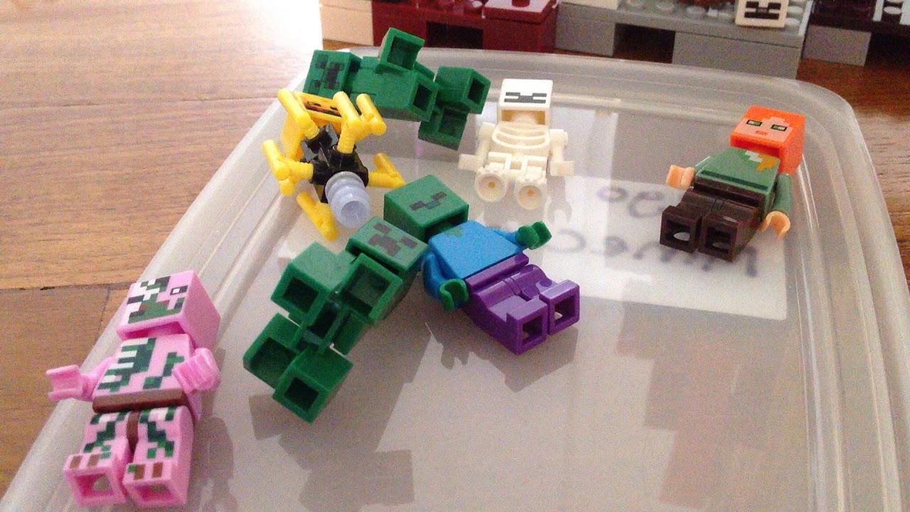 My Lego minecraft battle - YouTube