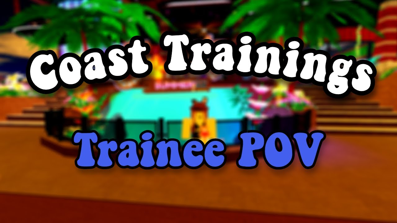 ROBLOX Coast Restaurant Trainings | LR POV - YouTube