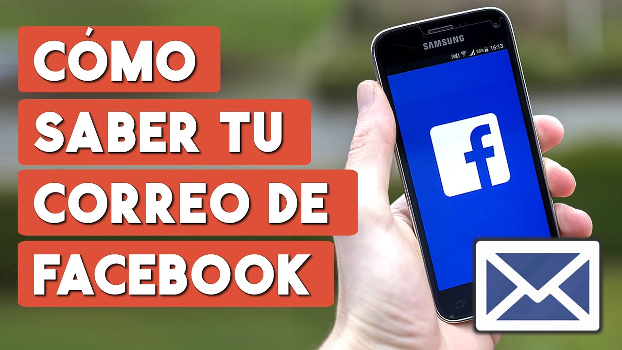 Como Saber mi Correo Electronico de Facebook en Celular - YouTube