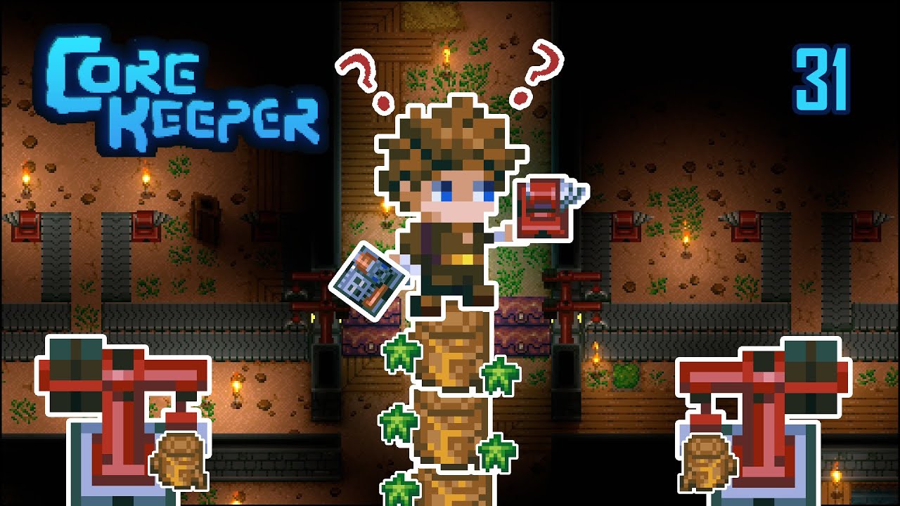 Bau der automatischen Holzfarm (Teil 1/2) | Core Keeper 31 | First ...