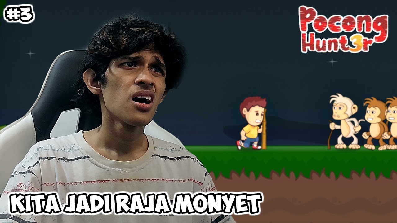 Raja Monyet Pocong Hunter 3 Di Pulau Terkutuk | Mini Games Pocong ...