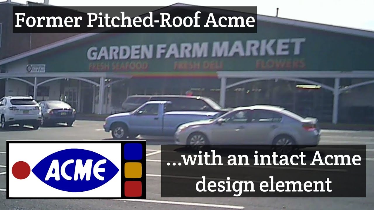 Supermarket Checkout: A former Acme with one vintage Acme feature still ...