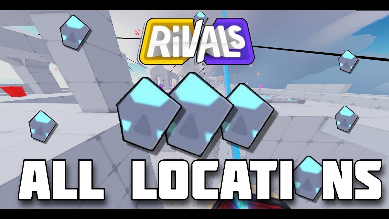 How to find all Shards to get the Jump pad (RIVALS🔫) - YouTube