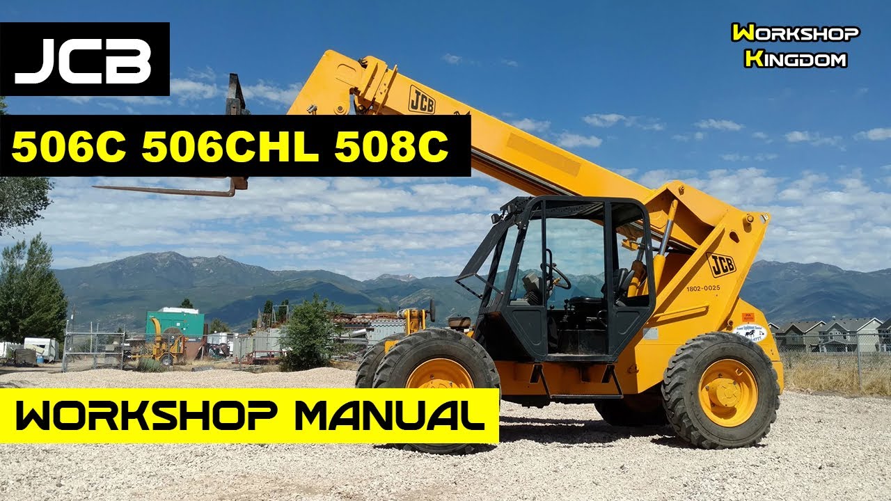 JCB 506C 506CHL 508C Workshop Manual - How to DOWNLOAD the PDF in ...