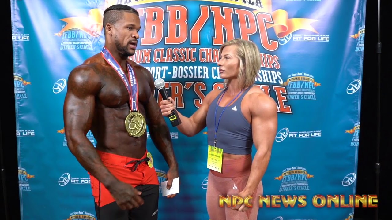2020 IFBB Pro League Optimum Classic Interviews: Men's Physique 3rd ...