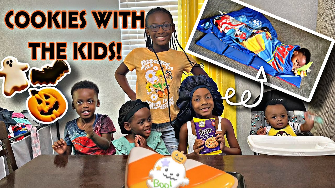 REWARDING AYDEN WITH SPOOKY M&M COOKIES! - YouTube