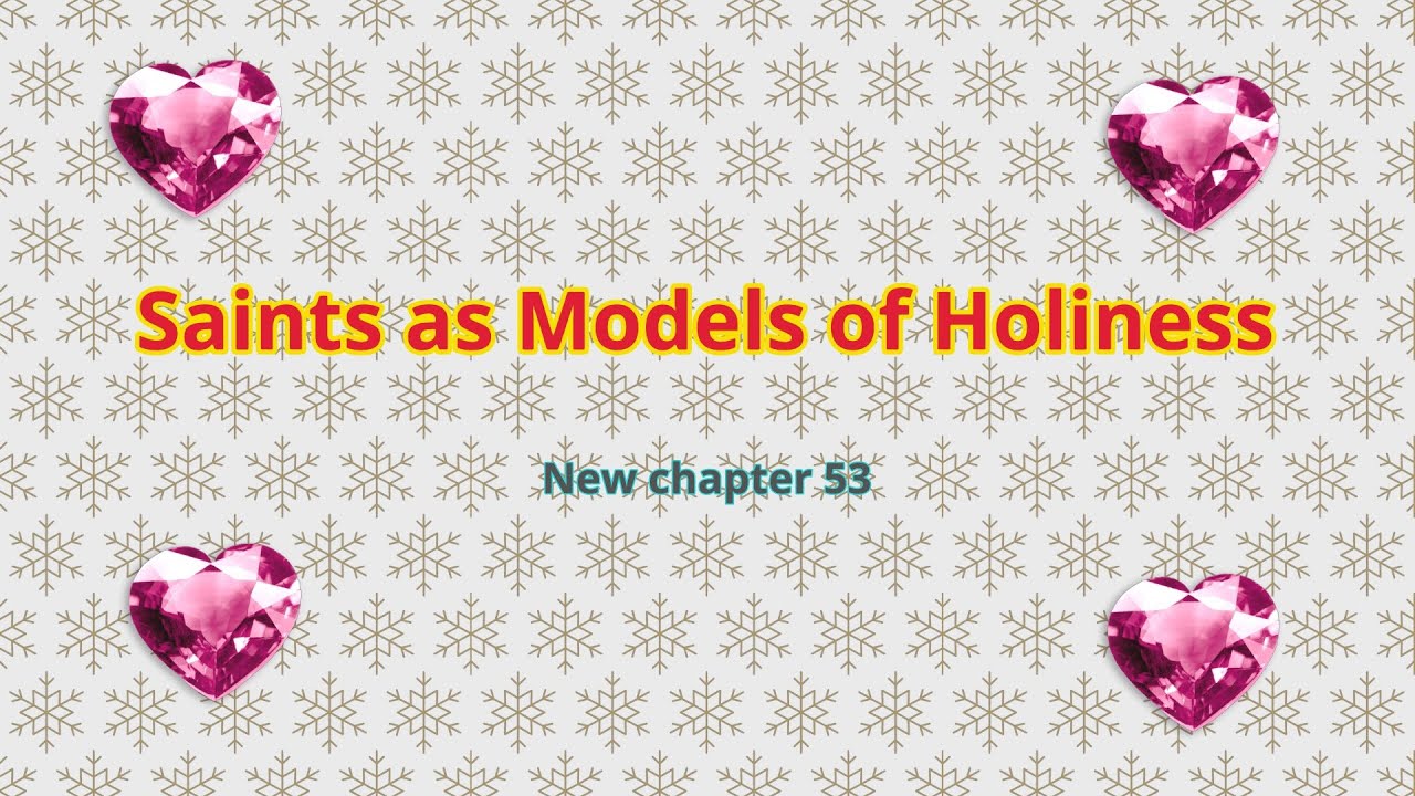 Saints as Models of Holiness - YouTube