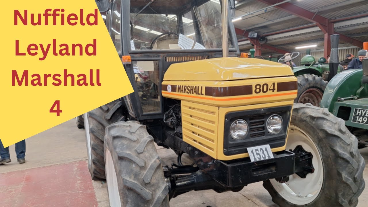 Nuffield, Leyland, Marshall 4 - YouTube