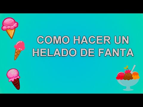 Como hacer un helado de fanta - YouTube