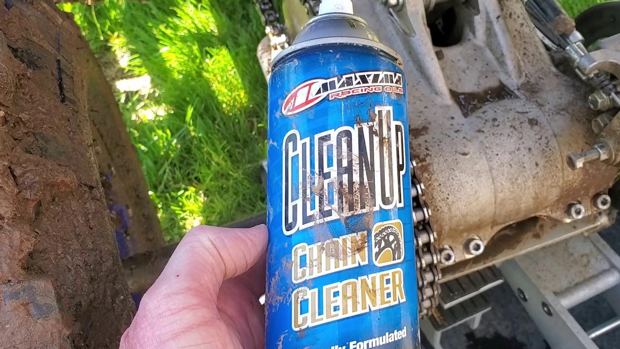Maxima Chain Cleanup - YouTube