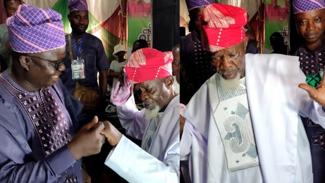 100 YEARS BUT STILL FIT! BABA AGBAKO SHOWS DANCE MOVE WITH BABA LATIN ...