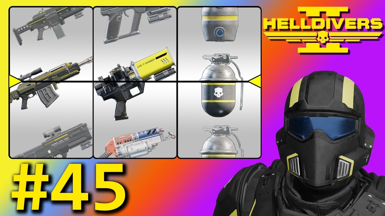 Finally Rolling The Eruptor - Helldivers 2 Loadout Roulette E45 - YouTube