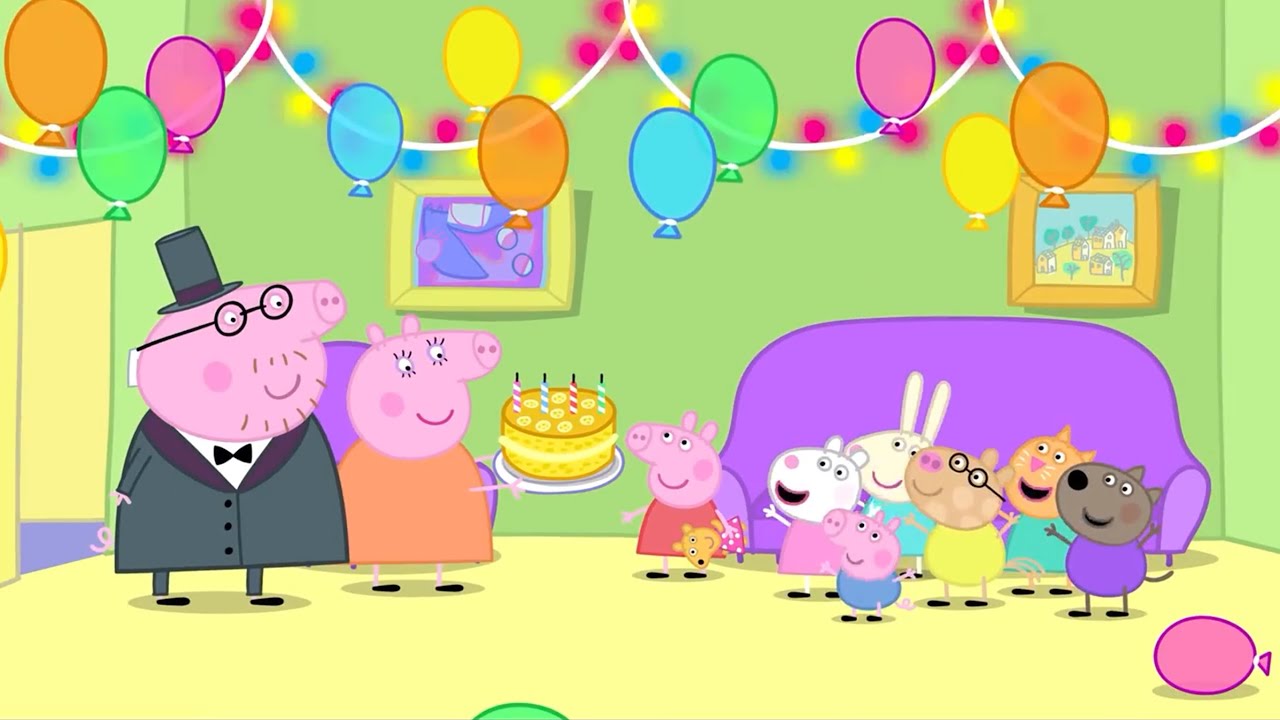 Peppa Pig — S1 E50 — My Birthday Party - YouTube