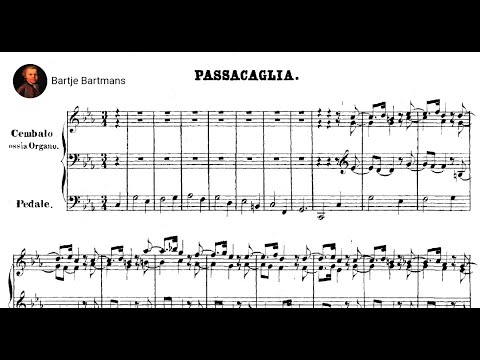 J.S. Bach - Passacaglia and Fugue in C minor, BWV 582 (1713) {Isolde ...