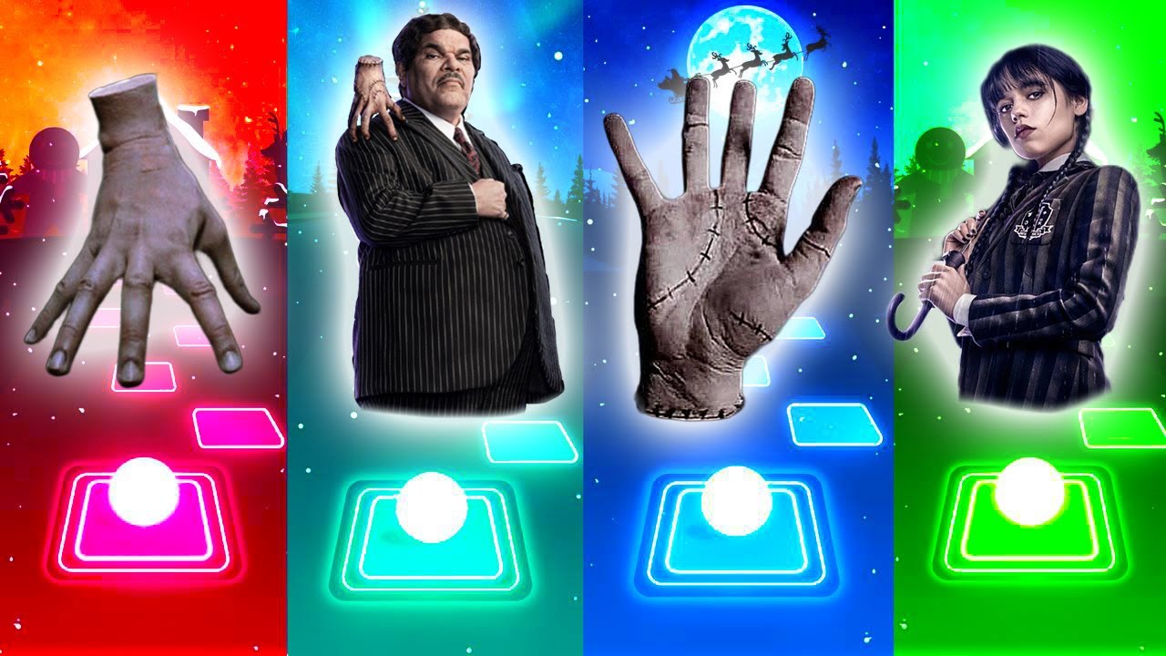 THING (ADDAMS) vs WELLERMAN (THING)vs THING (ANIME) vs WEDNESDAY ADDAMS ...