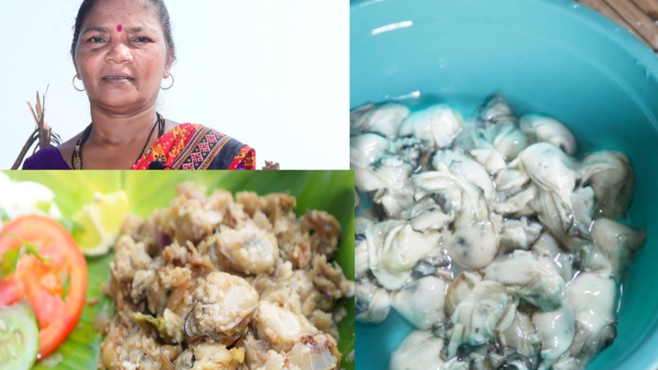Oyster seafood recipe | Kalva Sukhe | Goan kalva sukhe | Village ...