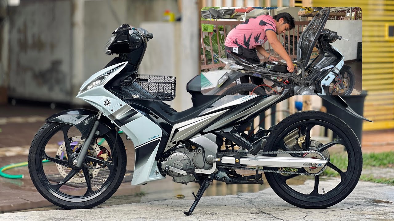 135 LC : LC V1 AKU UPGRADE TANK BESAR?? TUTORIAL PASANG TANK 5.5 LITRE ...