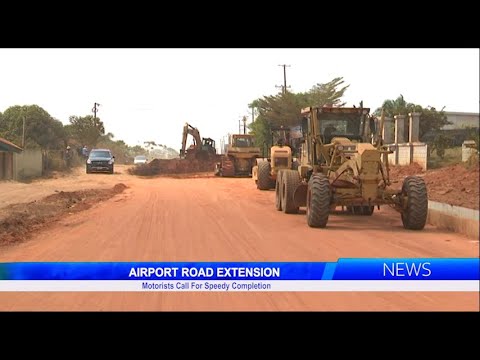 Motorists Call for Speedy Completion Of Airport Road Extension - YouTube