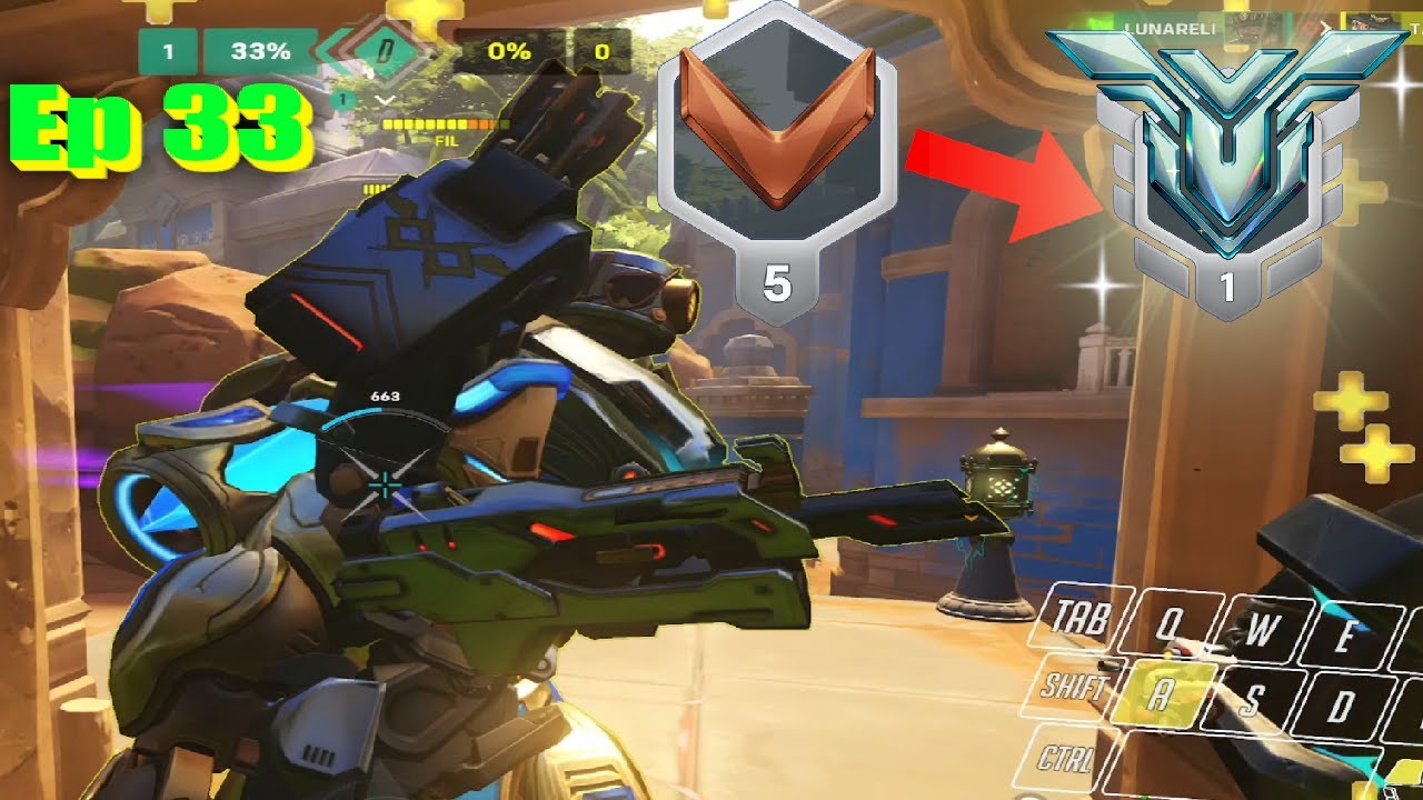 Ep 33: OW2 Bronze to GM Reinhardt Only - YouTube