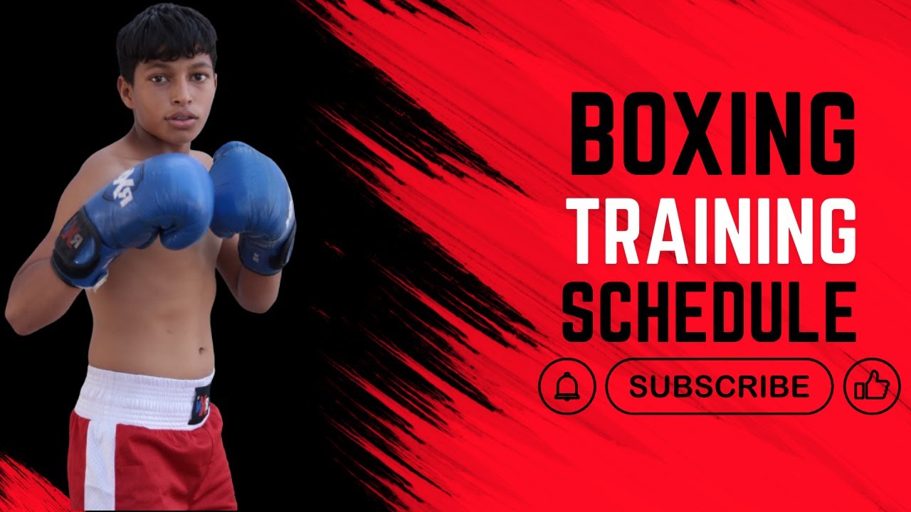 Boxing Training schedule #BoxingTraining#BoxingWorkout - YouTube
