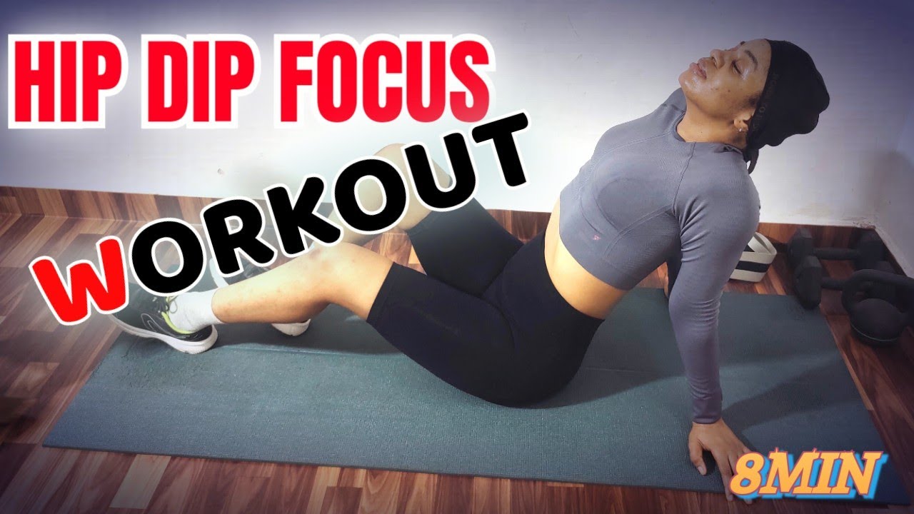 FIX HIP DIPS IN 30 DAYS 🍑NO EQUIPMENT HOME WORKOUT ONLY - YouTube