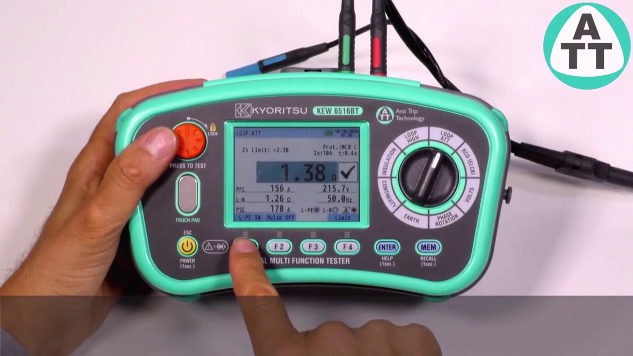 KYORITSU Multi Function Testers KEW6516 KEW6516BT supported with ...