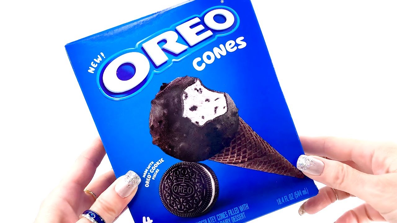 OREO IceCream Cone - Unwrapping - YouTube