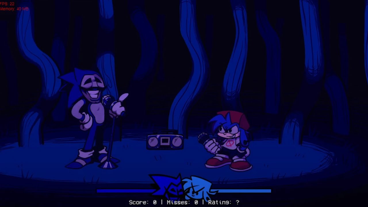 Friday Night Funkin Blue Forest Anomaly FNF Majin | Normal - YouTube