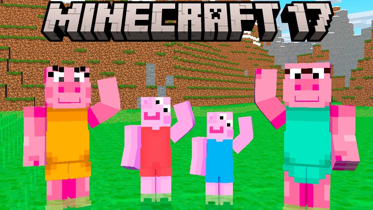 Peppa Pig Play Minecraft 17 - YouTube