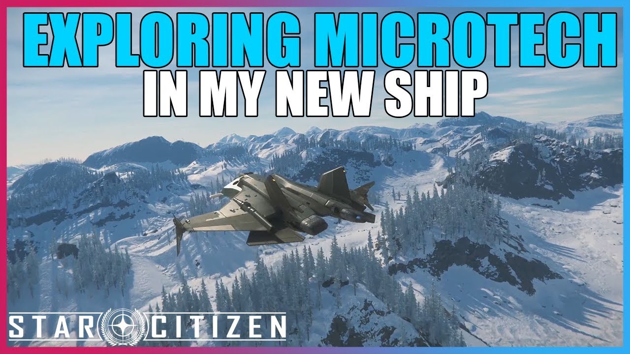 EXPLORING MICROTECH IN NEW SHIP [STAR CITIZEN] - YouTube