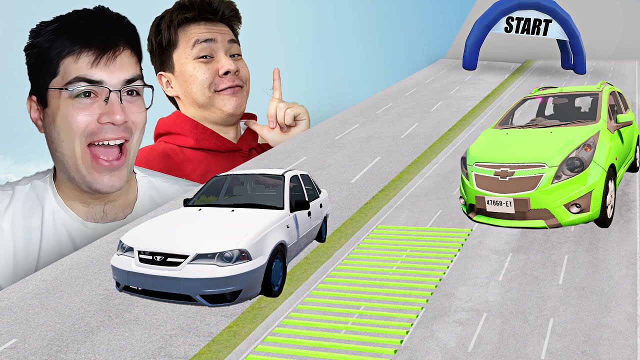 NEXIA 2 VS SPARK ENG YAXSHI MASHINA QAYSI?! GM AUTO CRASH TEST - BeamNG ...