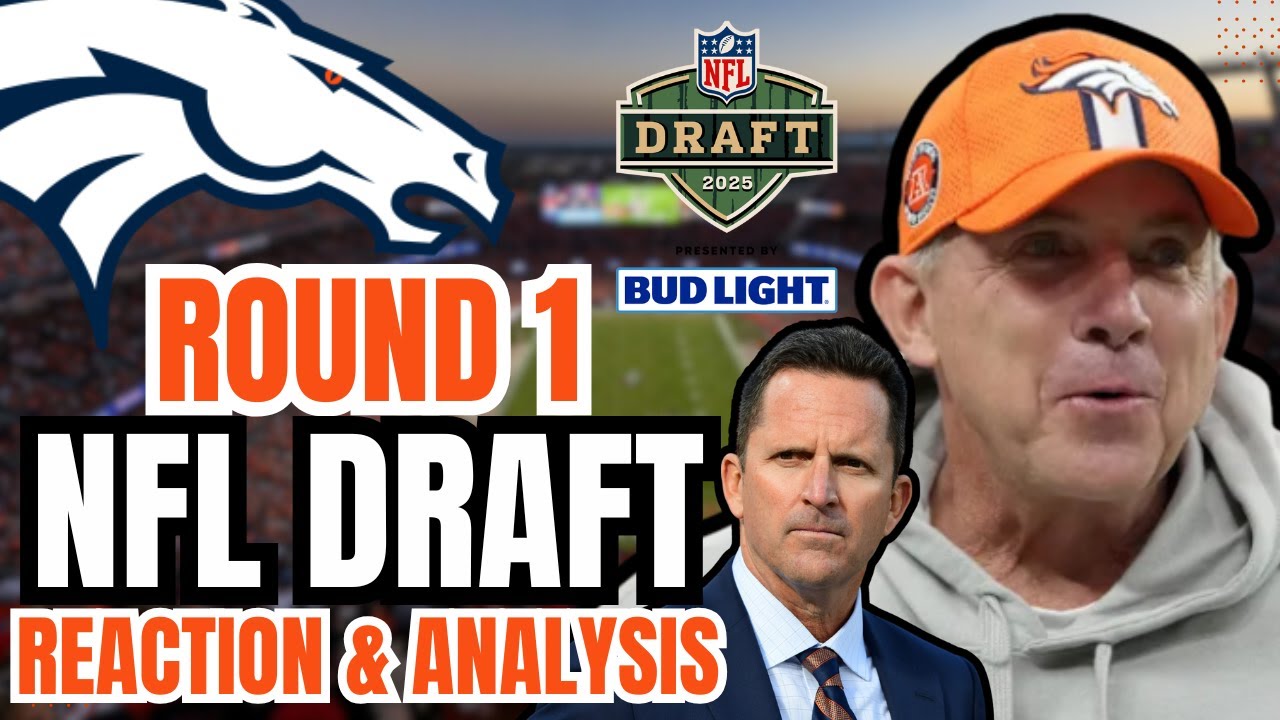 2025 NFL Draft Round 1 LIVE Reaction & Analysis W/ Pick Spoilers ...