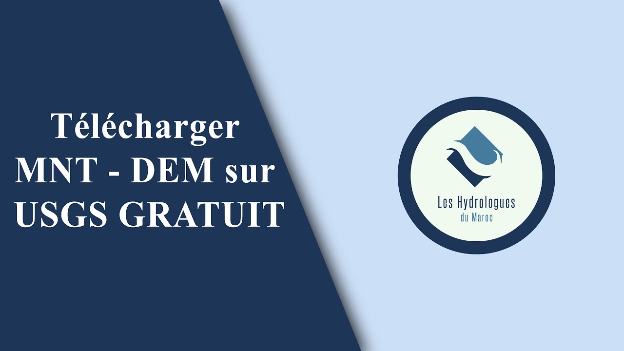 Télécharger MNT - DEM sur USGS GRATUIT - YouTube