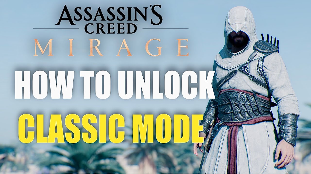 AC Mirage Altair Easter egg | LEGACY OUTFITS - YouTube