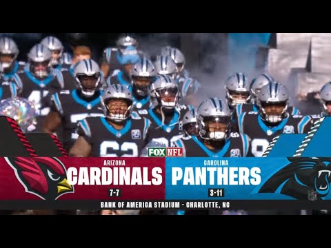 Cardinals @ Panthers - NFL On FOX Intro/Start - YouTube